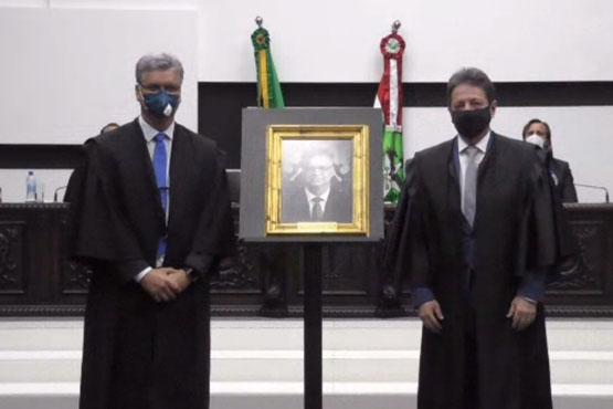 Galeria de dirigentes do TJSC ganha novos retratos: desembargadores ...